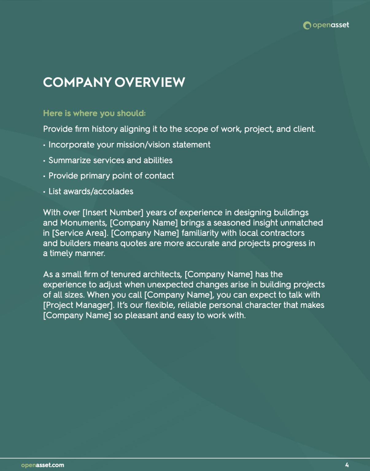 Engineering Proposals: Free Template + 12 Proposal Writing Tips - OpenAsset