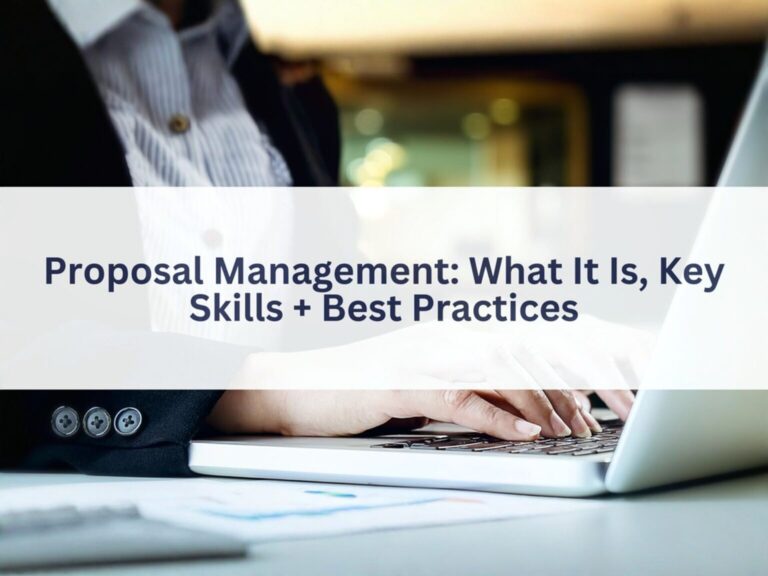Proposal Management: What It Is, Key Skills + Best Practices - OpenAsset