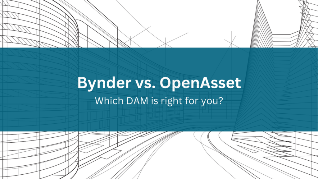 Bynder vs. OpenAsset - OpenAsset